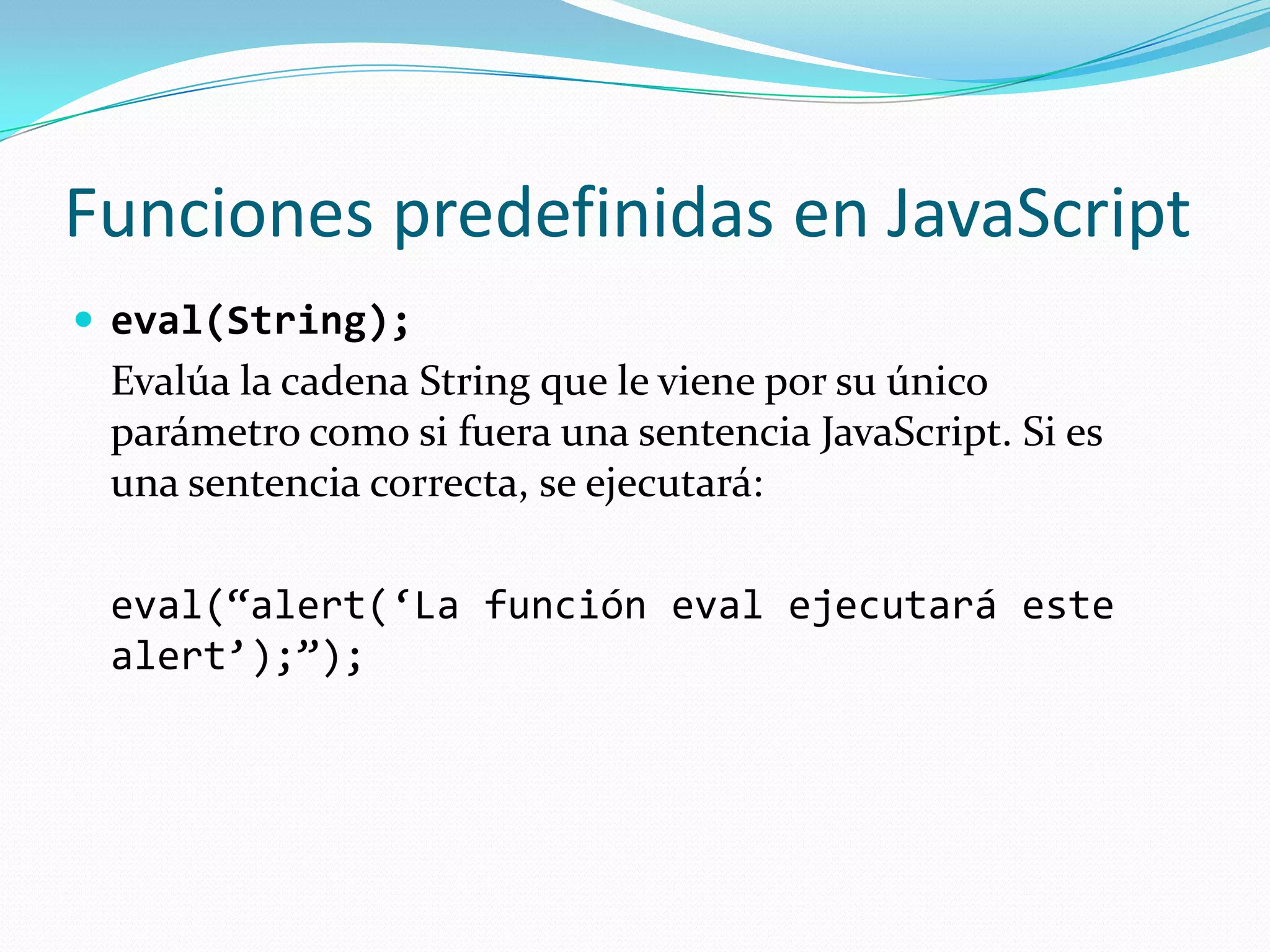 Presentación JavaScript | PPTX