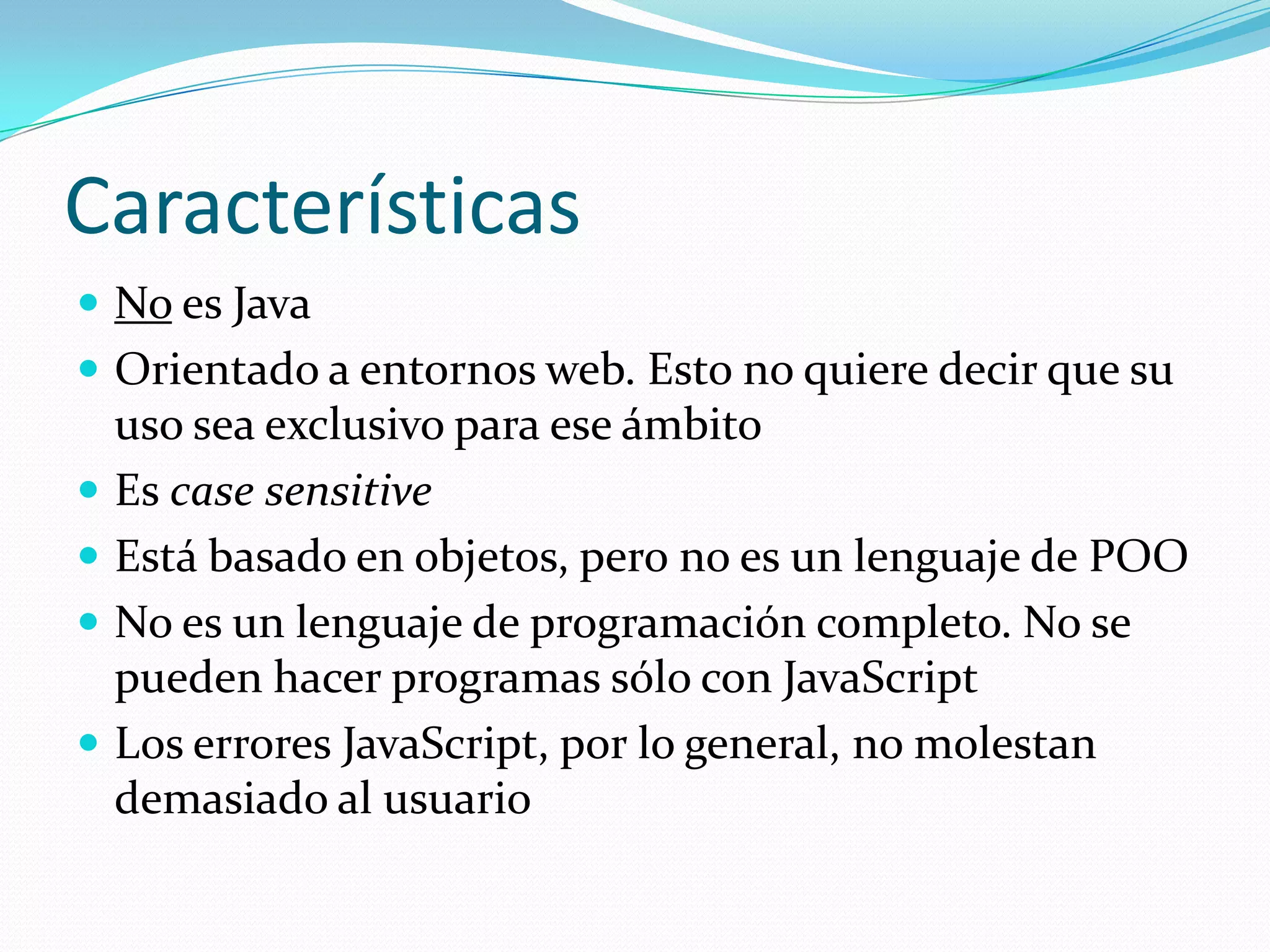 Presentación JavaScript | PPTX