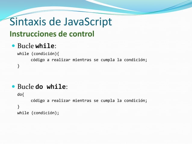 Presentación JavaScript | PPTX
