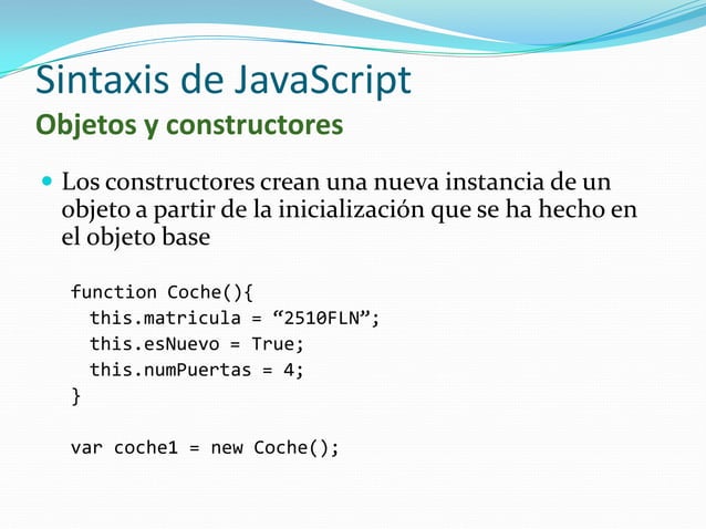 Presentación JavaScript | PPTX