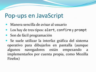 Presentación JavaScript | PPTX