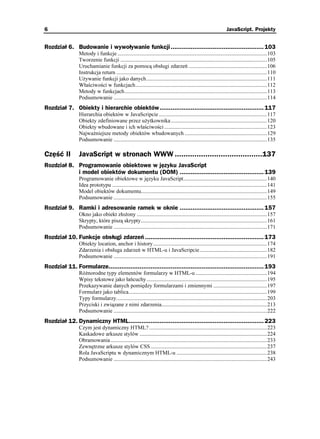 JavaScript. Projekty | PDF