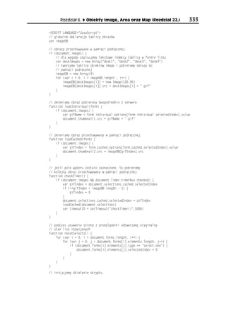JavaScript - przykłady. Biblia | PDF