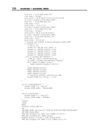 JavaScript - przykłady. Biblia | PDF