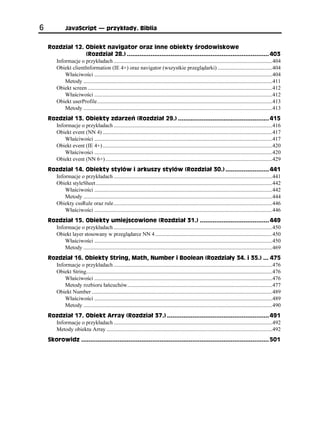 JavaScript - przykłady. Biblia | PDF