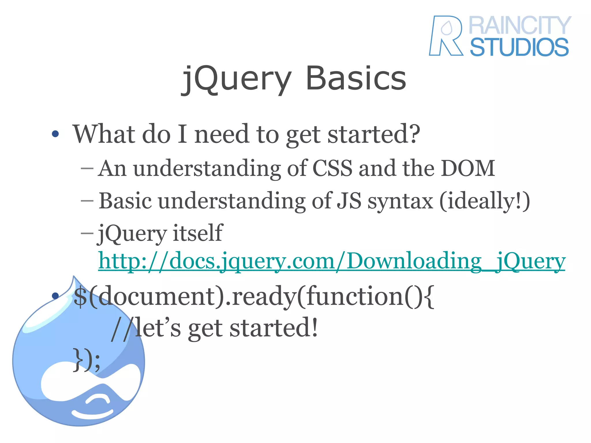 Javascript The Smart Way Getting Started With Jquery Ppt 1611
