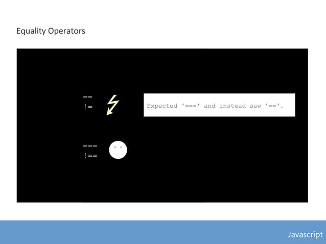 Javascript - The Good, the Bad and the Ugly | PPT