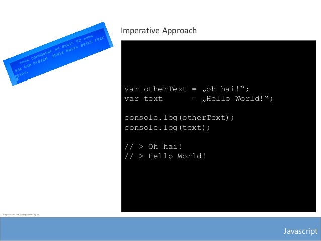 Javascript - The Good, the Bad and the Ugly