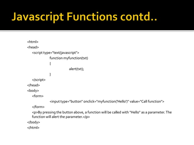 Javascript variables and datatypes | PPSX | Web Development | Internet