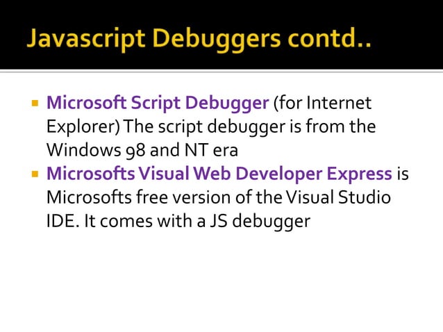 Javascript variables and datatypes | PPSX | Web Development | Internet