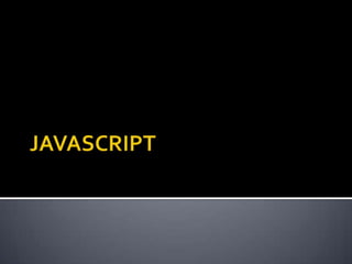 Javascript variables and datatypes | PPT