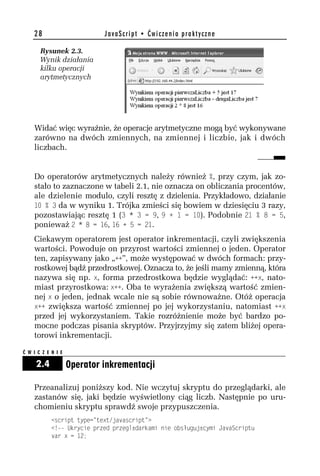 JavaScript. Ćwiczenia praktyczne. Wydanie II | PDF | Web Development ...