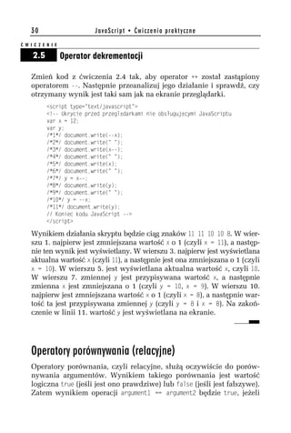 JavaScript. Ćwiczenia praktyczne. Wydanie II | PDF | Web Development ...