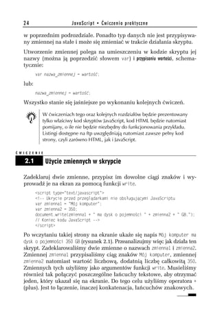 JavaScript. Ćwiczenia praktyczne. Wydanie II | PDF | Web Development ...