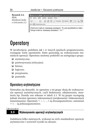 JavaScript. Ćwiczenia praktyczne. Wydanie II | PDF | Web Development ...