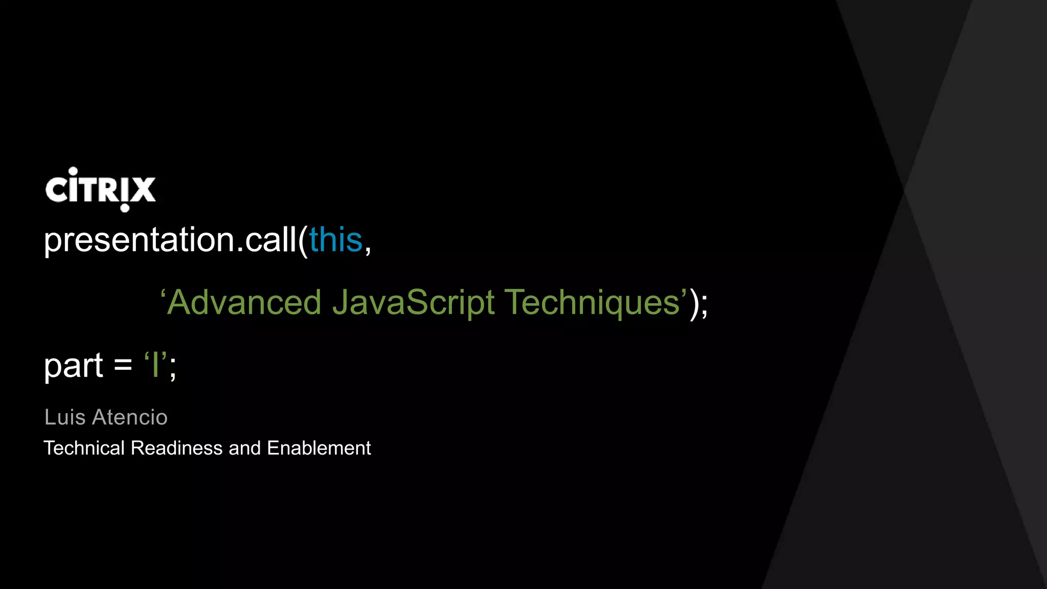 Java script Techniques Part I | PPT