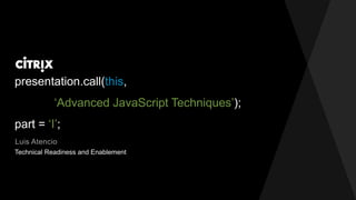 Java script Techniques Part I | PPT