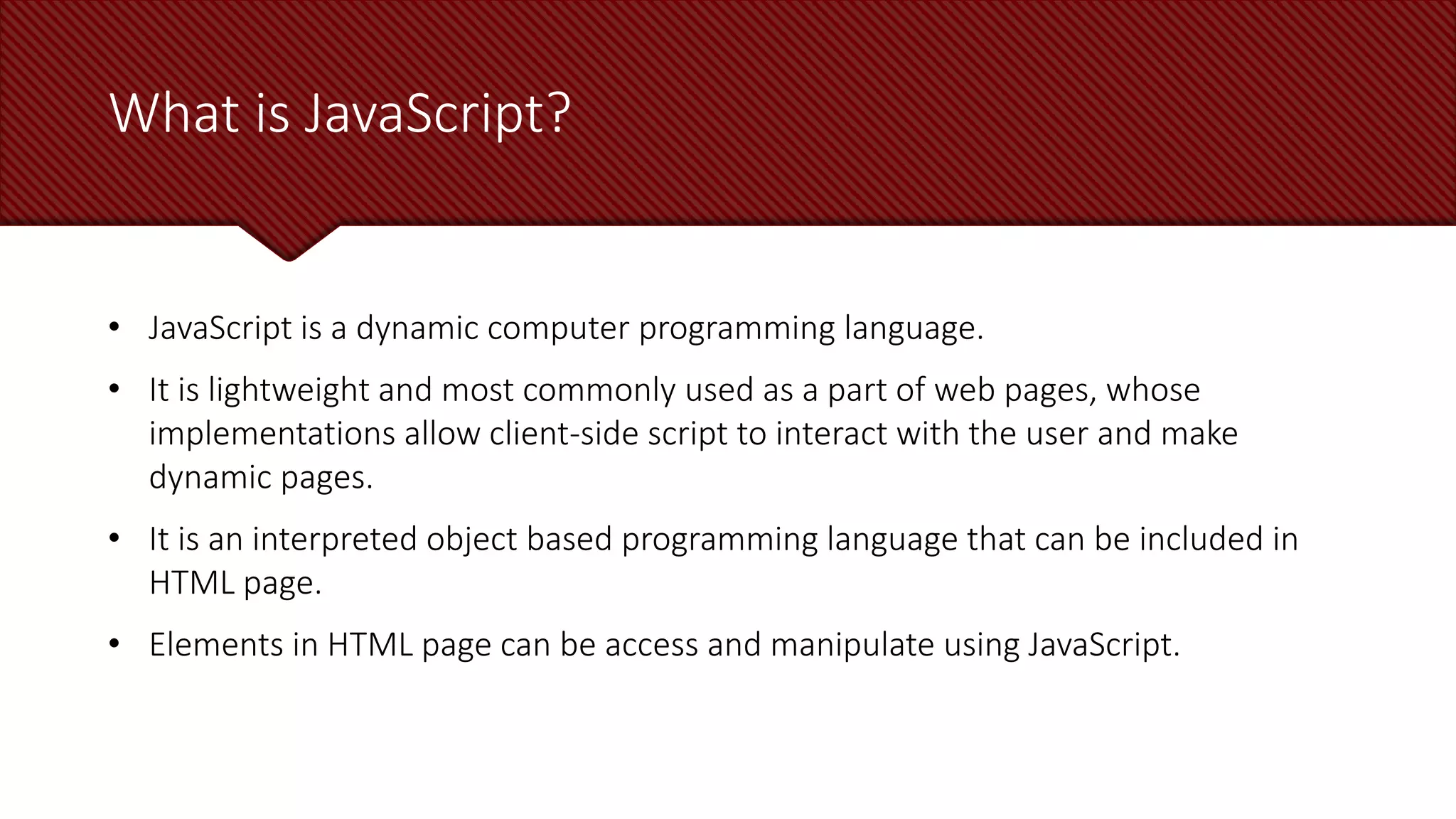 JAVASCRIPT 1.pptx.pptx | Web Development | Internet