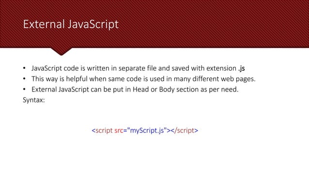JAVASCRIPT 1.pptx.pptx | Web Development | Internet