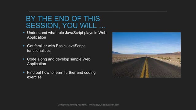JavaScript - Web Development Fundaments Part 2 - DeepDive Learning ...