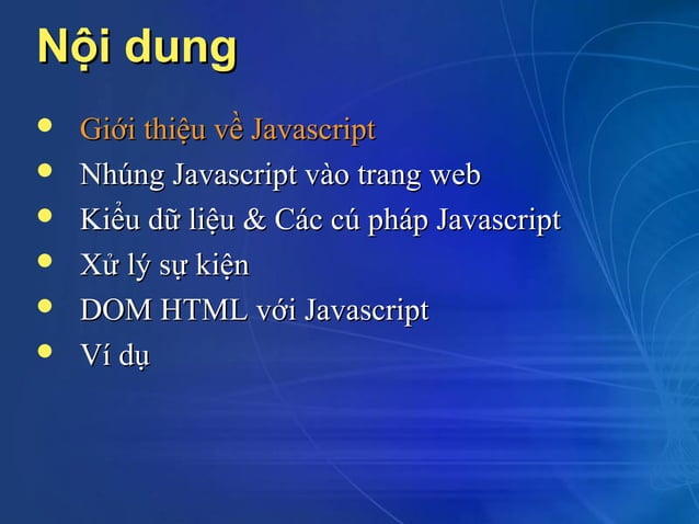 Javascript and dom_html | PPT