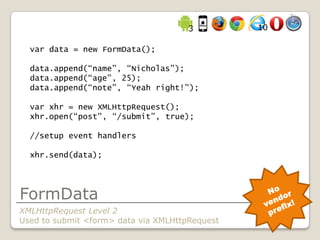 JavaScript APIs you’ve never heard of (and some you have) | PPT