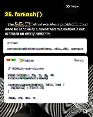 JavaScript Array Methods 89765231565.pdf