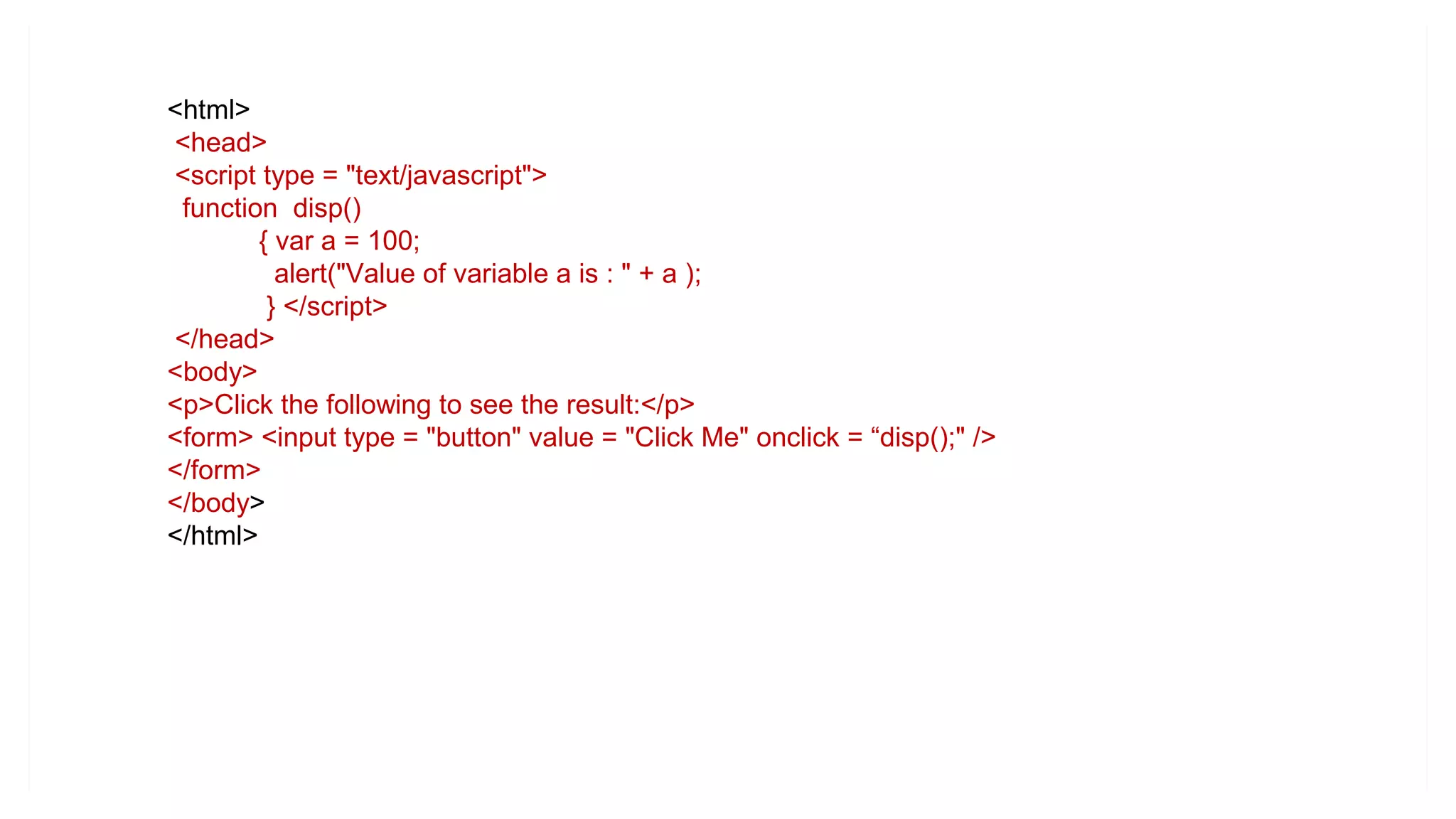 Javascript basics | PDF
