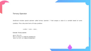 Javascript basics | PDF