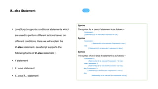 Javascript basics | PDF