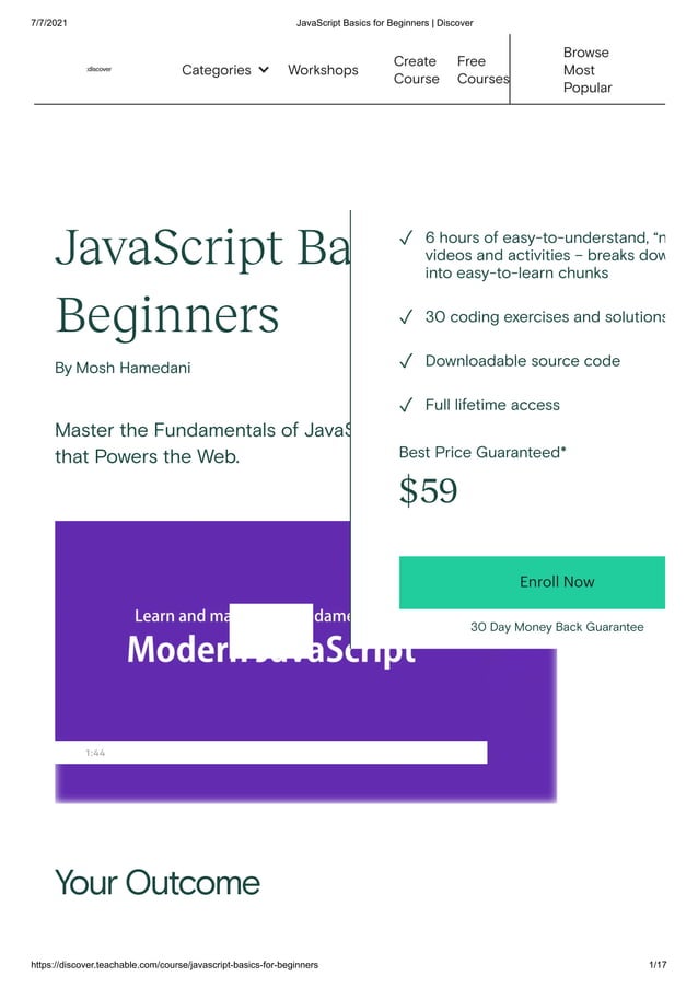 Java script basics for beginners | PDF