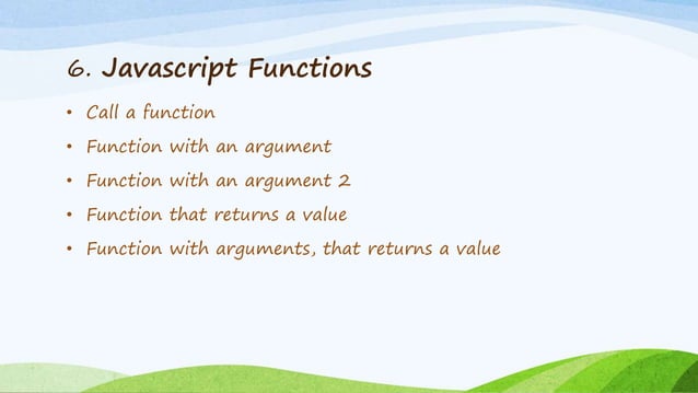 Javascript basics for automation testing | PPT