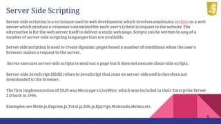 Javascript from beginning to modern | PPT