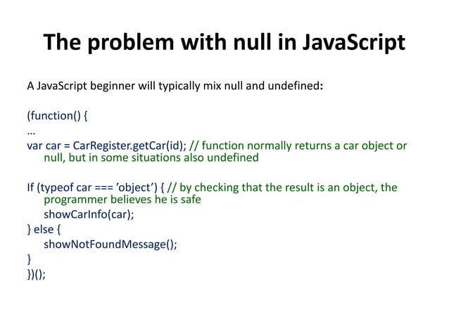 Java script best practices v4 | PPT