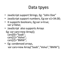 Javascript Basics by Bonny | PPTX | Web Development | Internet