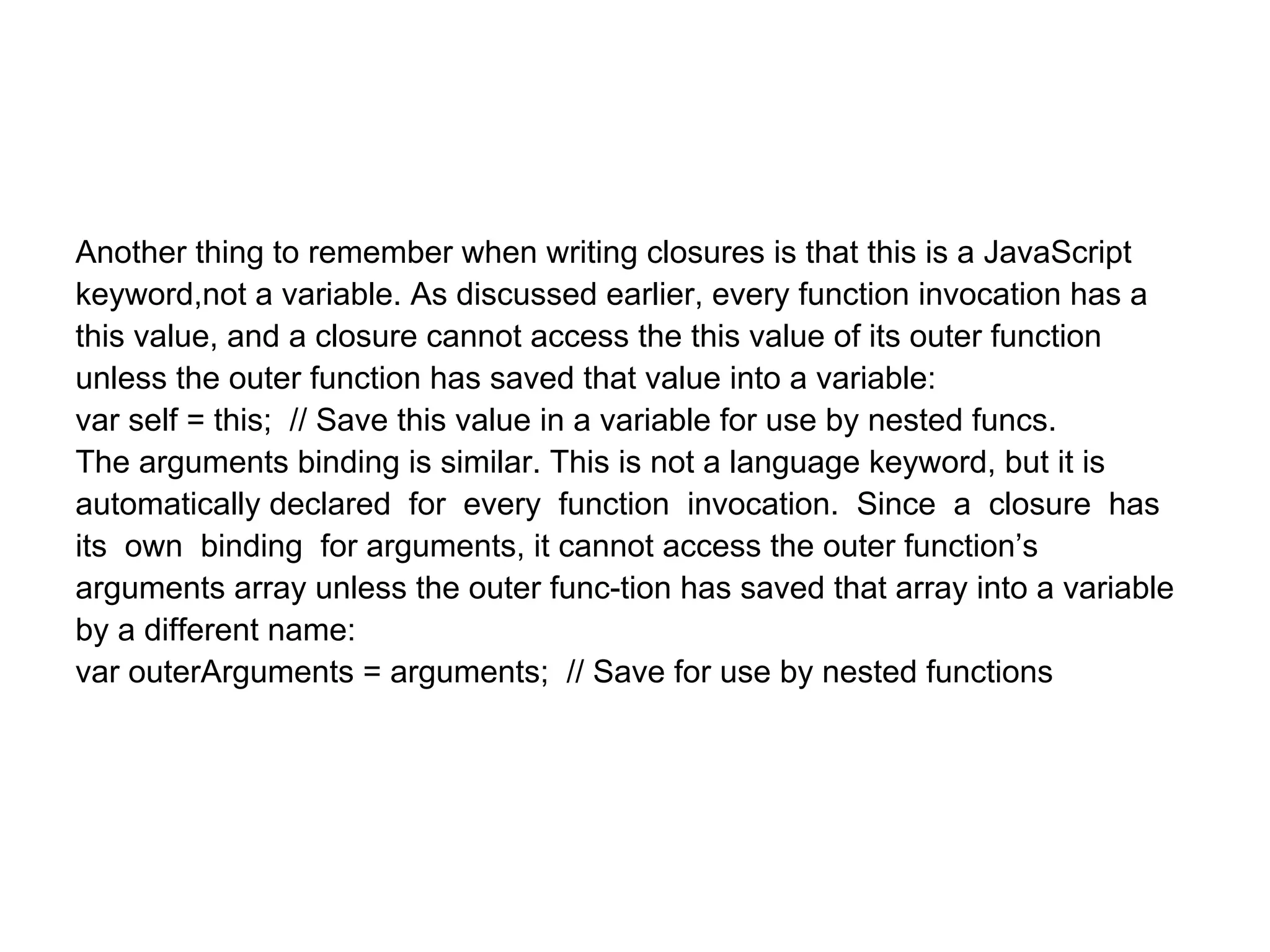 Java script closures | PDF