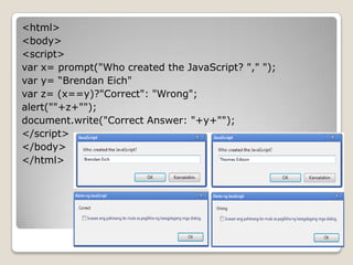 Javascript comparison and logical operators | PPTX | Web Development ...