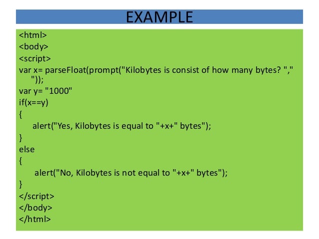 Javascript conditional statements 1 Javascript conditional statements 1