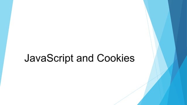 Java script cookies | PPTX