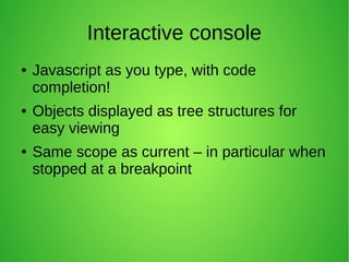 Javascript debugging | PPT