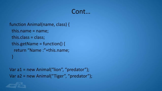 Introduction to Design Patterns in Javascript | PPT