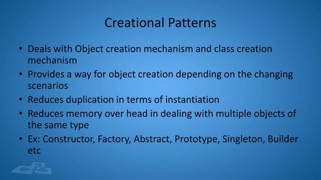 Introduction to Design Patterns in Javascript | PPT