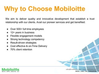 Java Script Development - Mobiloitte | PPT