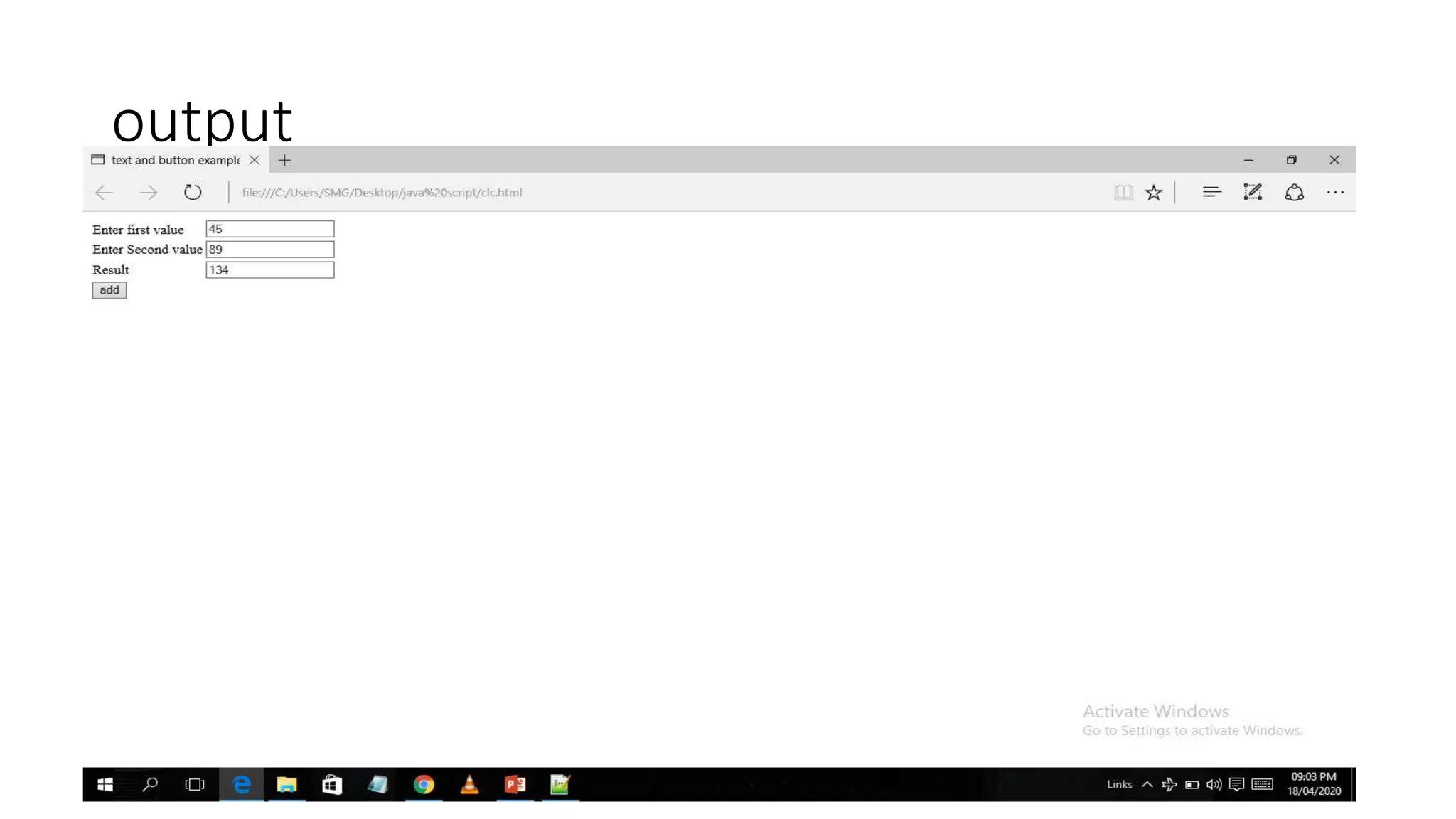 Javascript dom | PPTX