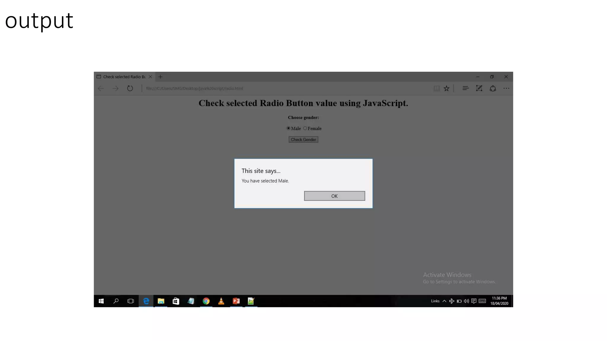 Javascript dom | PPTX