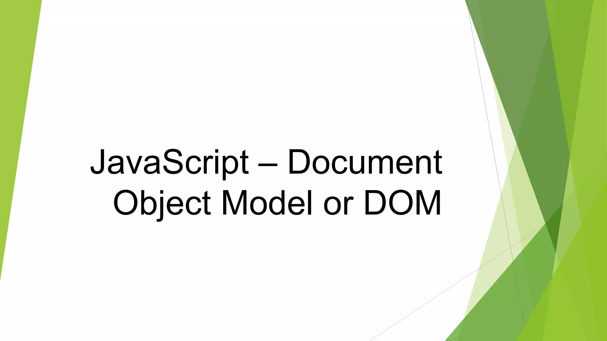 Java scriptdom | PPT