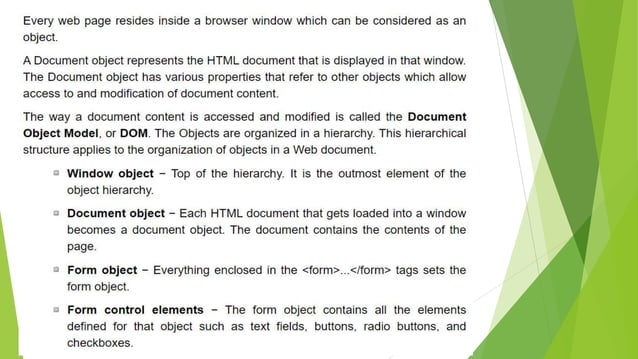 Java scriptdom | PPT