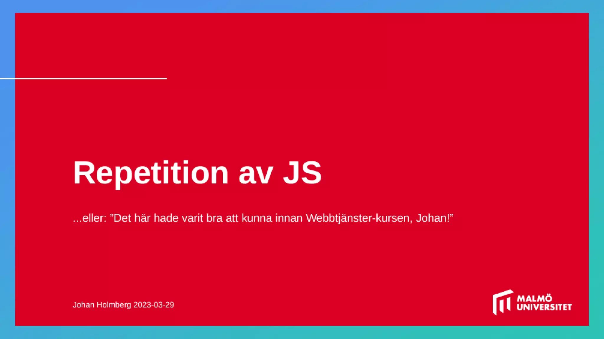 JavaScript & DOM | PPT | Free Download