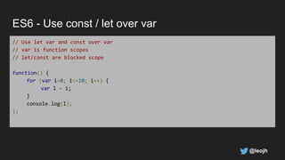 JavaScript Essentials for Ember development | PPT
