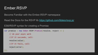 JavaScript Essentials for Ember development | PPT